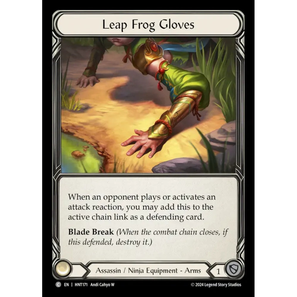 Leap Frog Gloves - HNT171-CF Common Cold Foil – Card Goblin