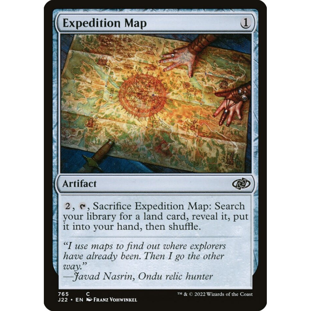 Expedition Map - 765 C J22 – Card Goblin