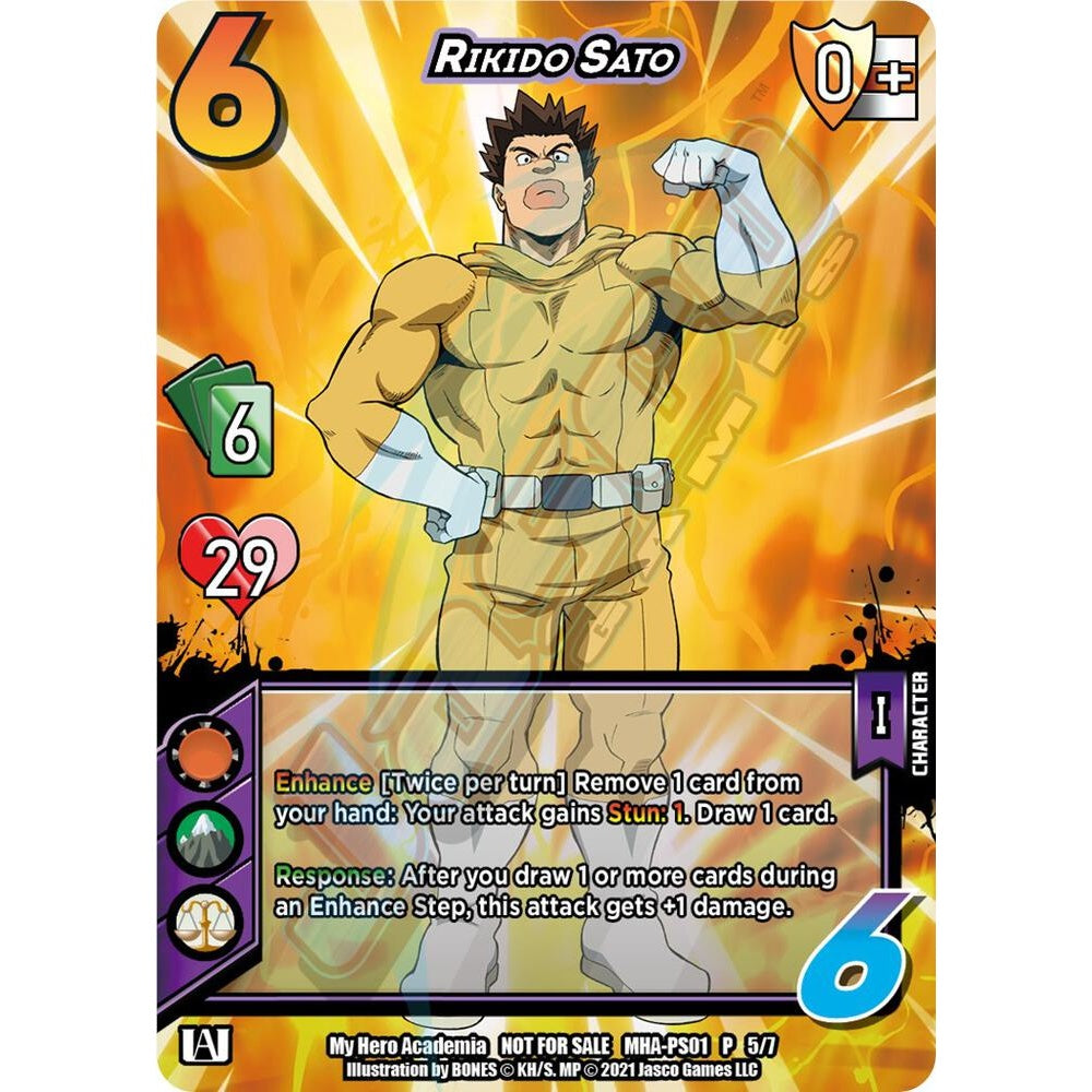 Rikido Sato (P MHA-PS01 5/7) – Card Goblin
