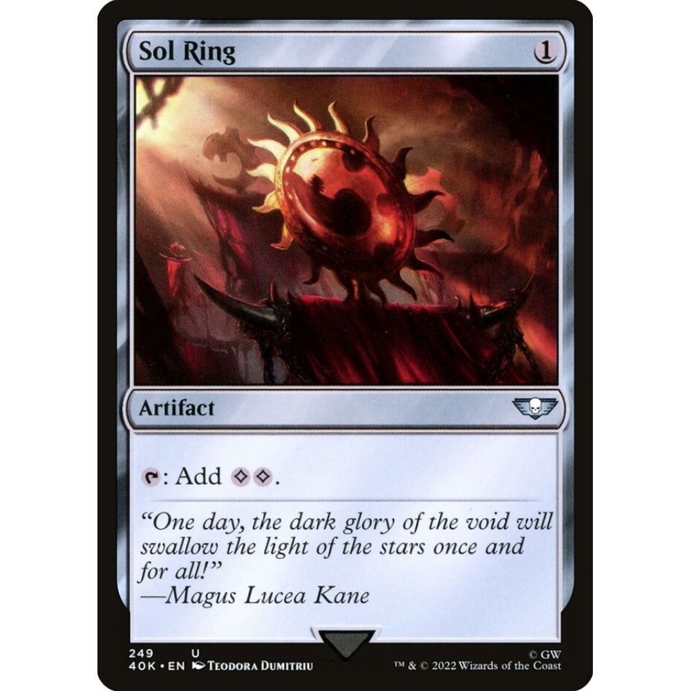 Sol Ring - 249 U 40K – Card Goblin