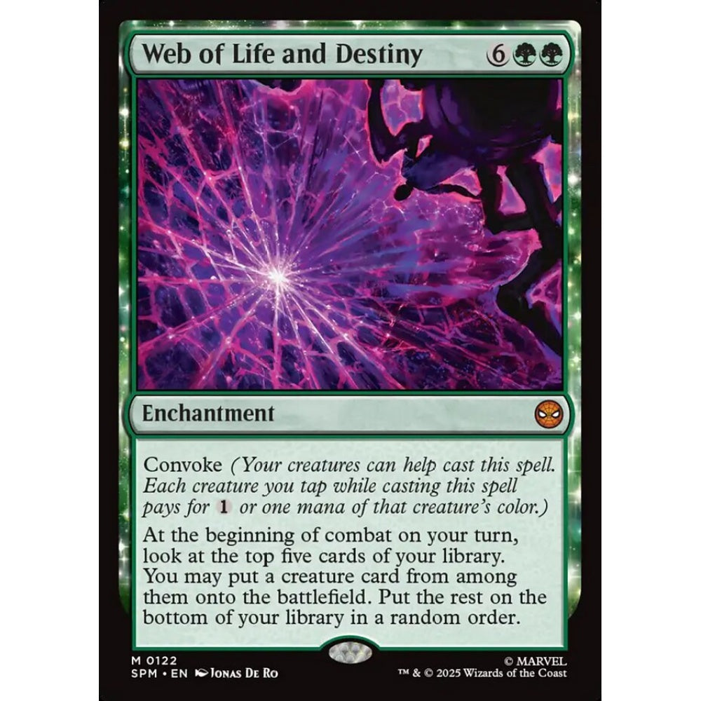 Web of Life and Destiny - 122 M SPM – Card Goblin