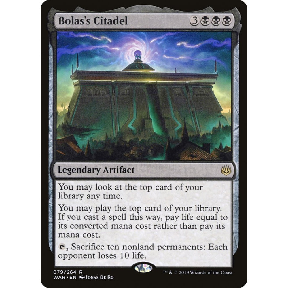 Bolas's Citadel - 79 R WAR – Card Goblin