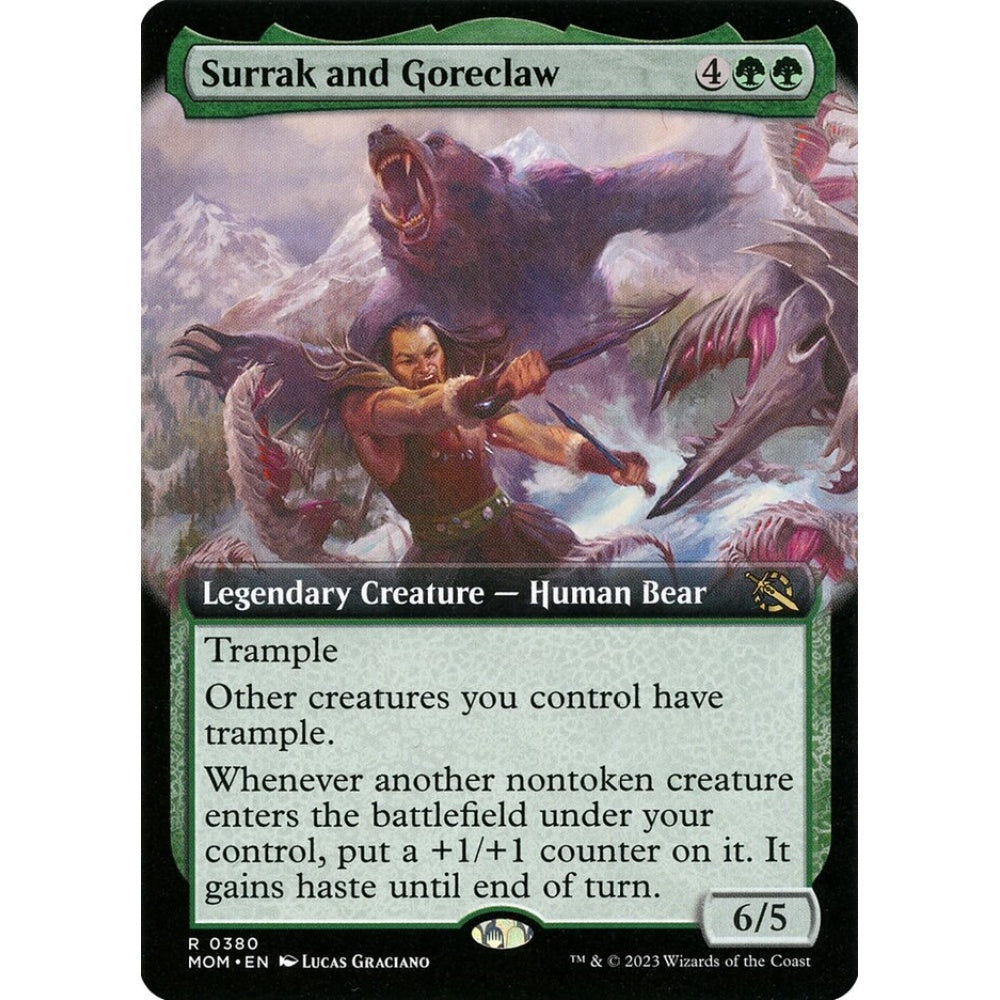 Surrak and Goreclaw - 380 R MOM – Card Goblin