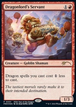 Dragonlord's Servant - 2024 Lunar New Year Promos (Rare) [24LNY-1 ...