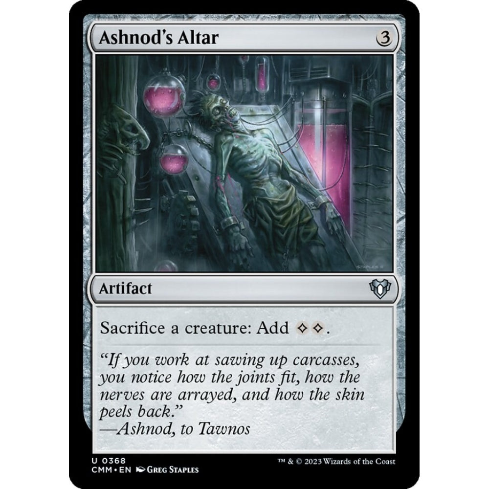 Ashnod's Altar - 368 U CMM – Card Goblin