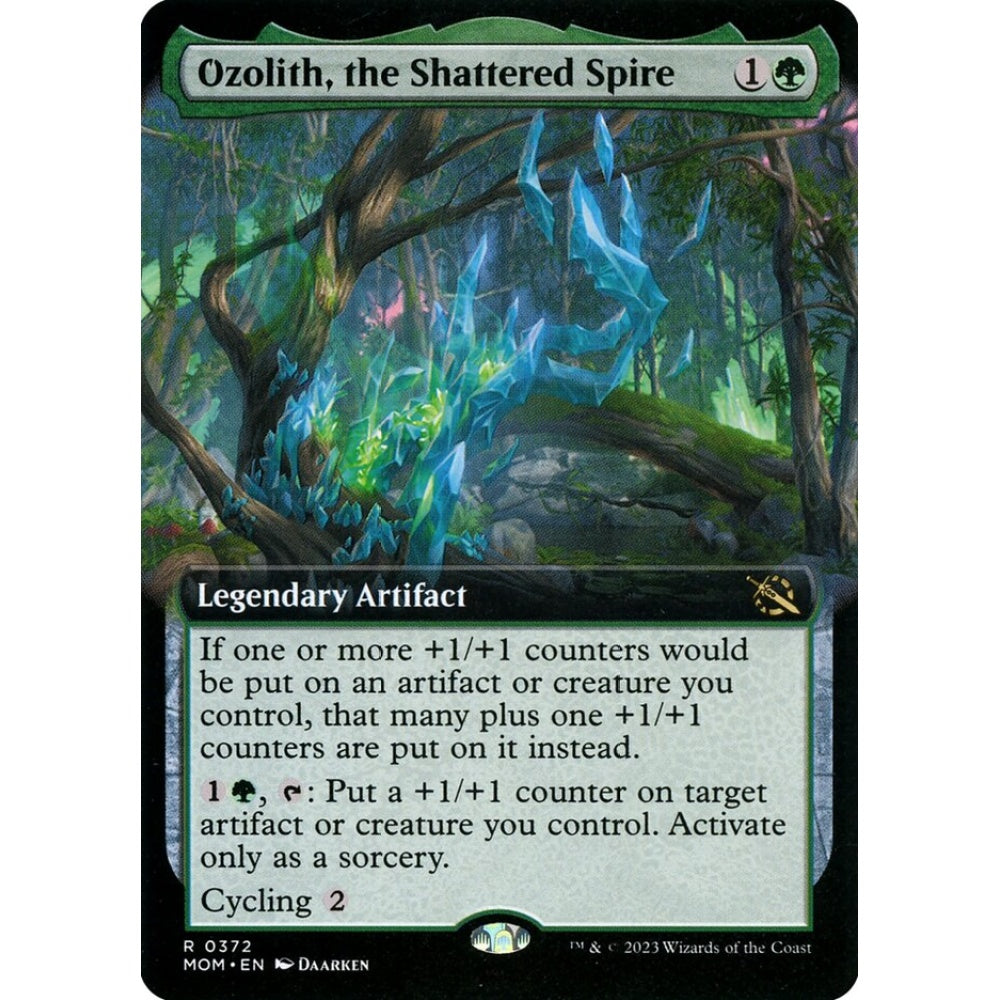 Ozolith, the Shattered Spire - 372 R MOM Foil – Card Goblin