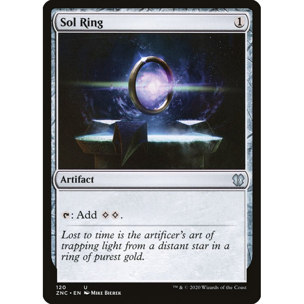 Sol Ring - 120 U ZNC – Card Goblin